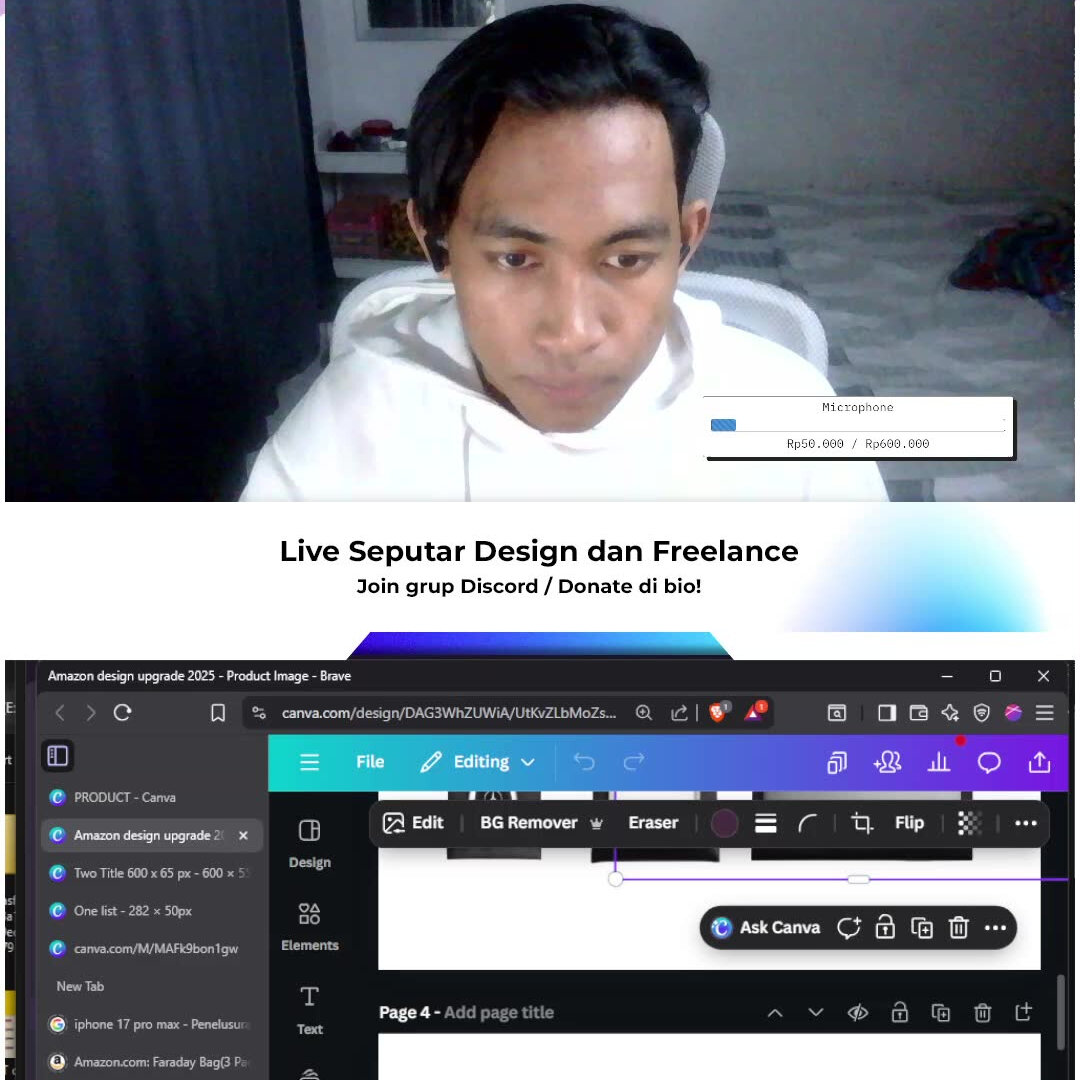Zain || Creative Designer (@alzamzainz) is LIVE - TikTok LIVE