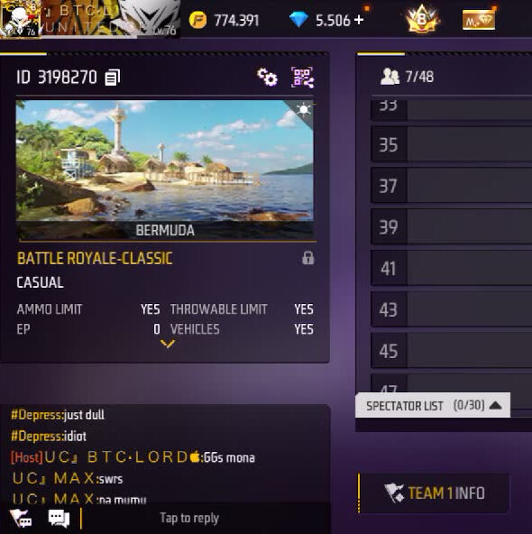 BTC LORD 🗿 (@btc_lordff) is LIVE - TikTok LIVE