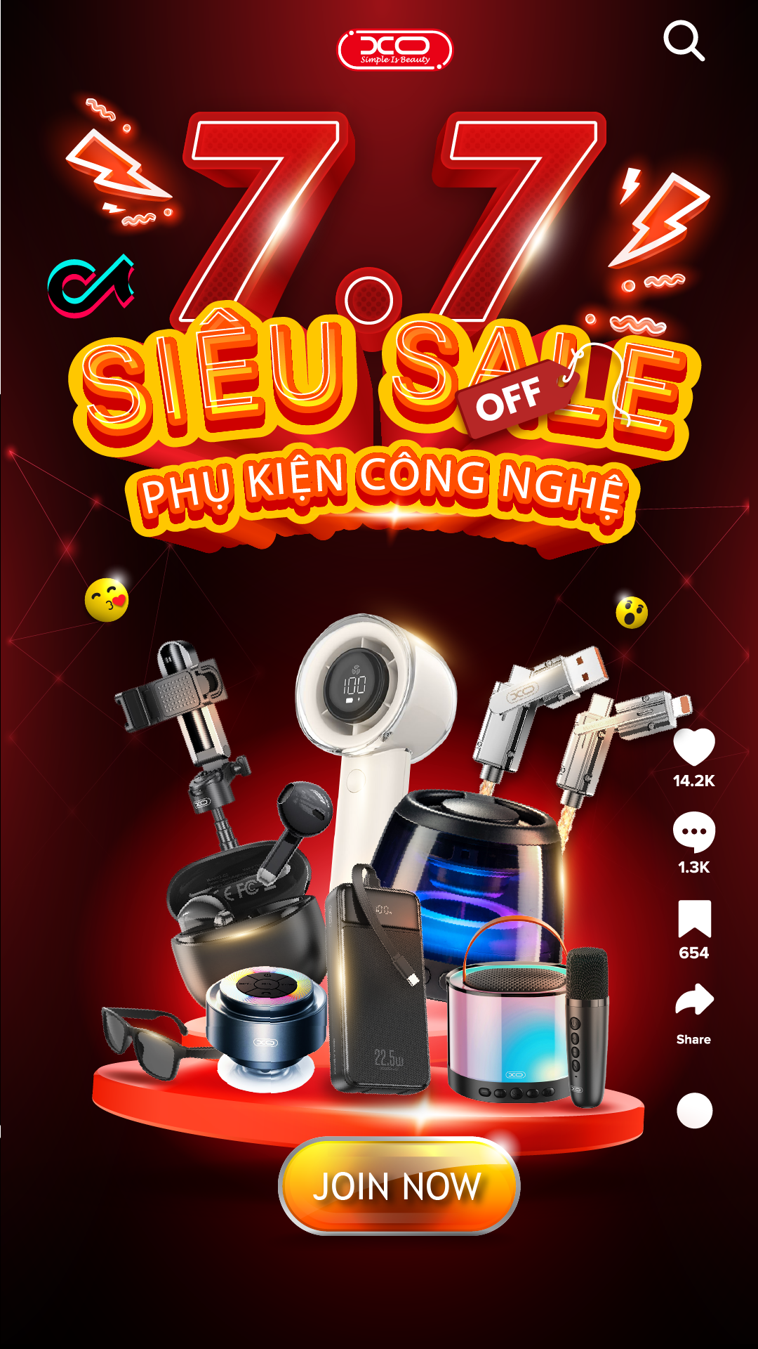 XO LIFE STORE VN (@xo.tech.vn) is LIVE - TikTok LIVE