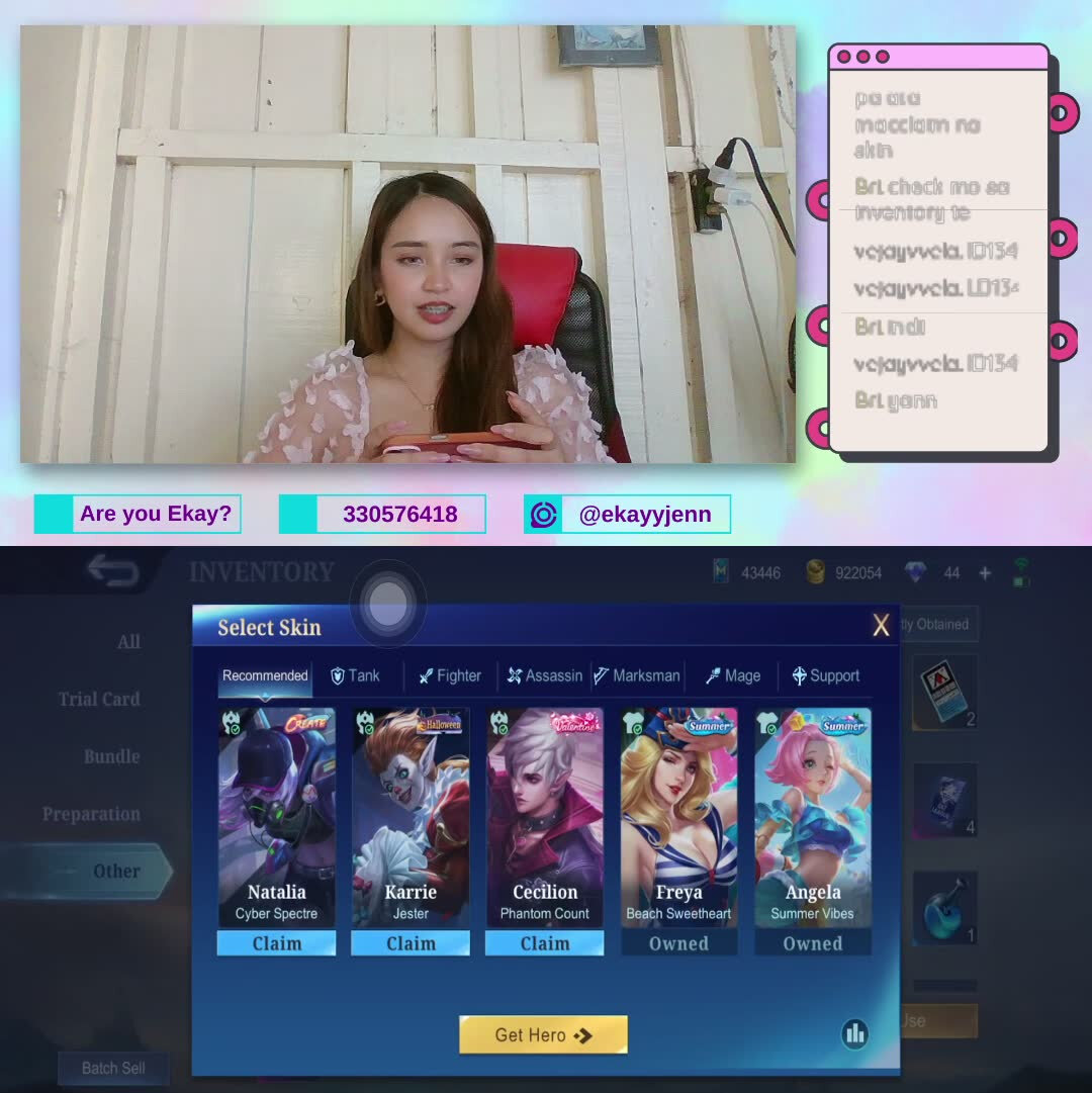Ekay (@ekayyjenn) is LIVE - TikTok LIVE